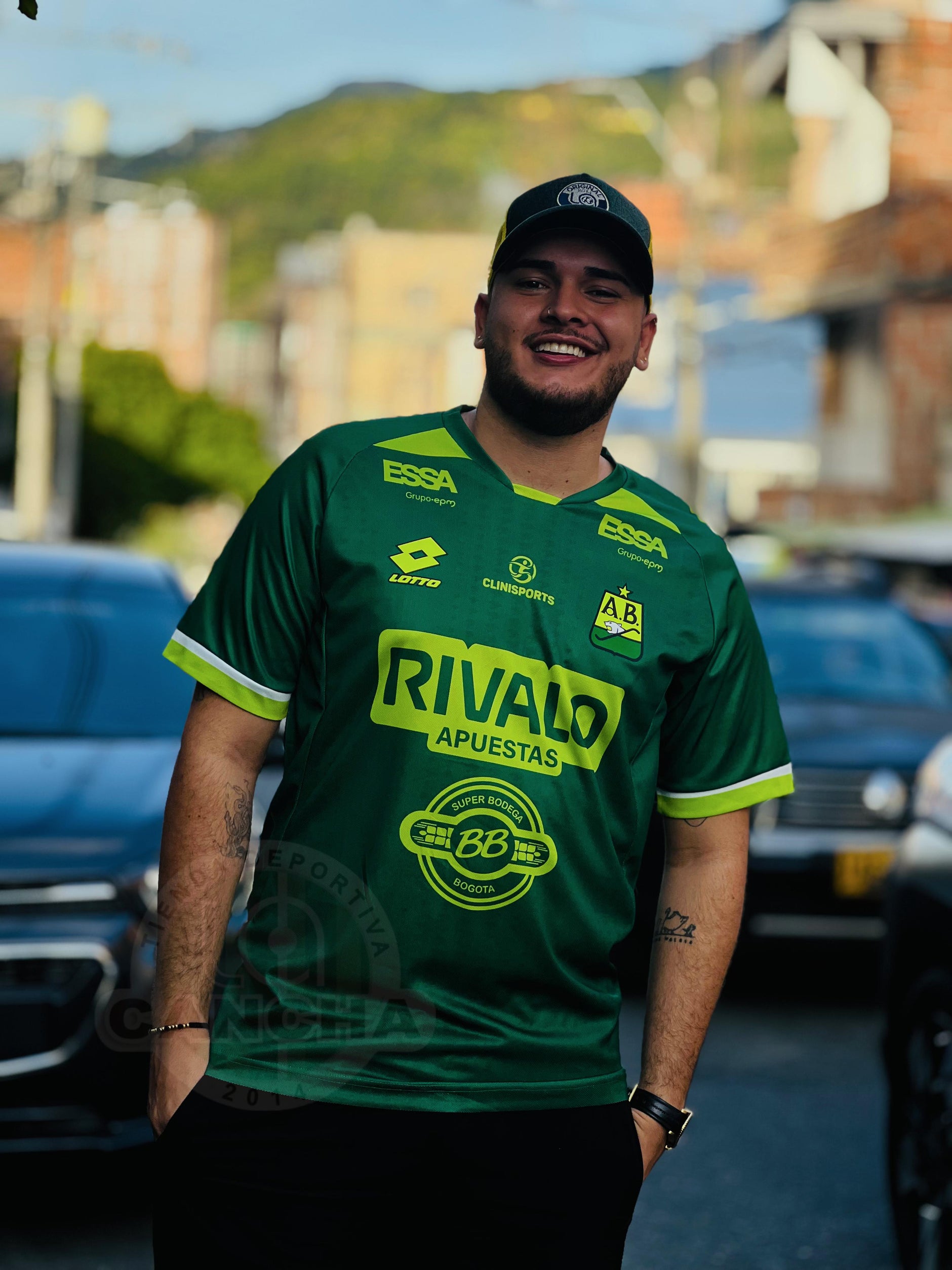 CAMISETA ONCE CALDAS LOCAL 2025 – LA CANCHA TIENDA DEPORTIVA